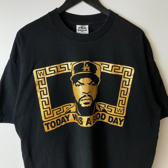 Vintage | Tops | Y2k 0s Vintage Ice Cube Today Was A Good Day Rap Tee T Shirt Black 2xl Xxl ...
